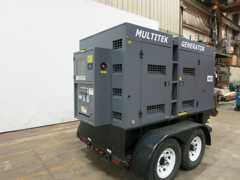 New Multitek MG80 Rental Grade Diesel Generator | 80 KW | 0 Price | CSDG