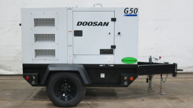 New Doosan G50 Rental Grade Diesel Generator | 0 Hrs | EPA Tier 4 w ...